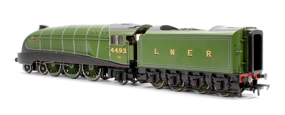 Dapol Black Label Class A4 Woodcock LNER Green Valanced 4-6-2 No.4493 ...