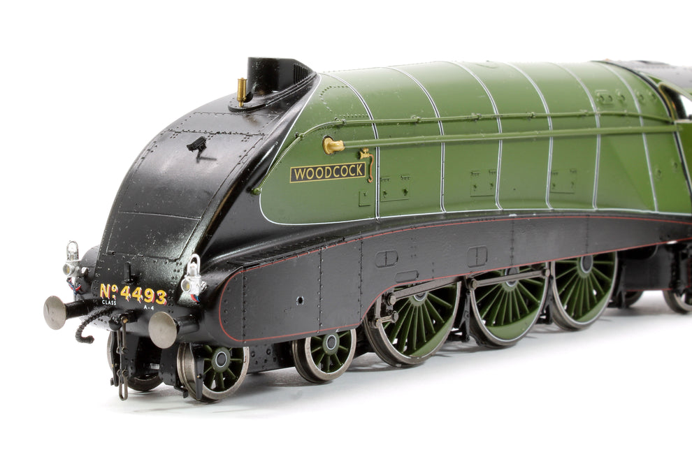 Dapol Black Label Class A4 Woodcock LNER Green Valanced 4-6-2 No.4493 ...