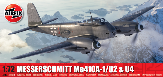 Airfix A04066 Messerschmitt Me410A-1/U2 & U4 Model Kit – Rails
