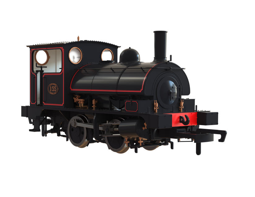 Clark Railworks C1020 LYR 'Pug' 0-4-0ST 155 LYR Lined – Rails