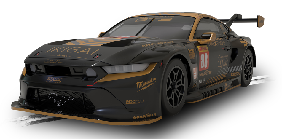 Scalextric Ford Mustang GT3 - Proton Competition - Qatar 2024 – Rails ...