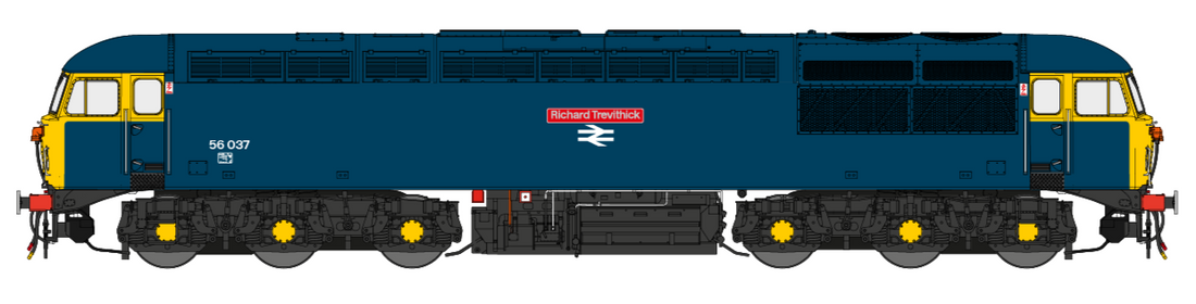 Cavalex Models CM - 56037 - BRB Class 56 BR Blue 'Richard – Rails