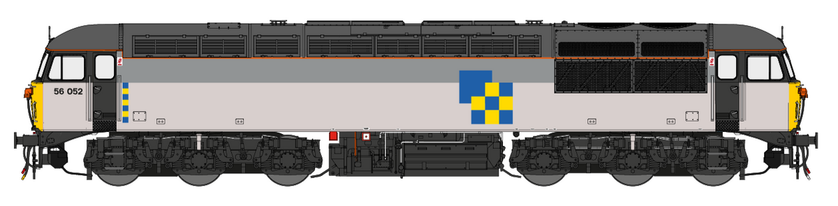 Cavalex Models CM - 56052 - TGC Class 56 Triple Grey Construction No ...