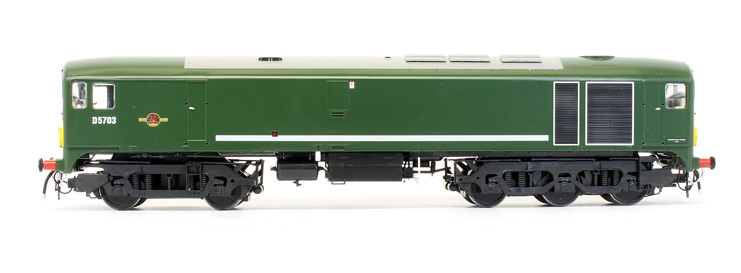 Heljan 28173 Class 28 Co-Bo BR Green Small Yellow Panels – Rails