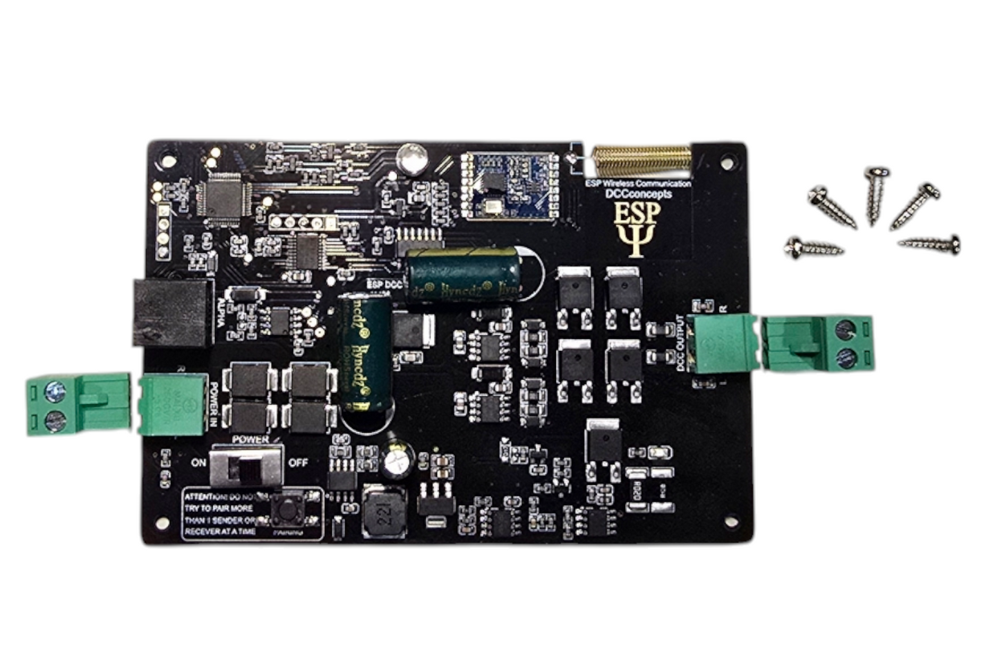 Layout Concepts DCC-ESP.RX Universal Alpha Interface & – Rails