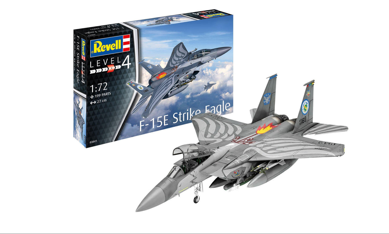 Revell 03841 F-15E Strike Eagle Model Kit – Rails