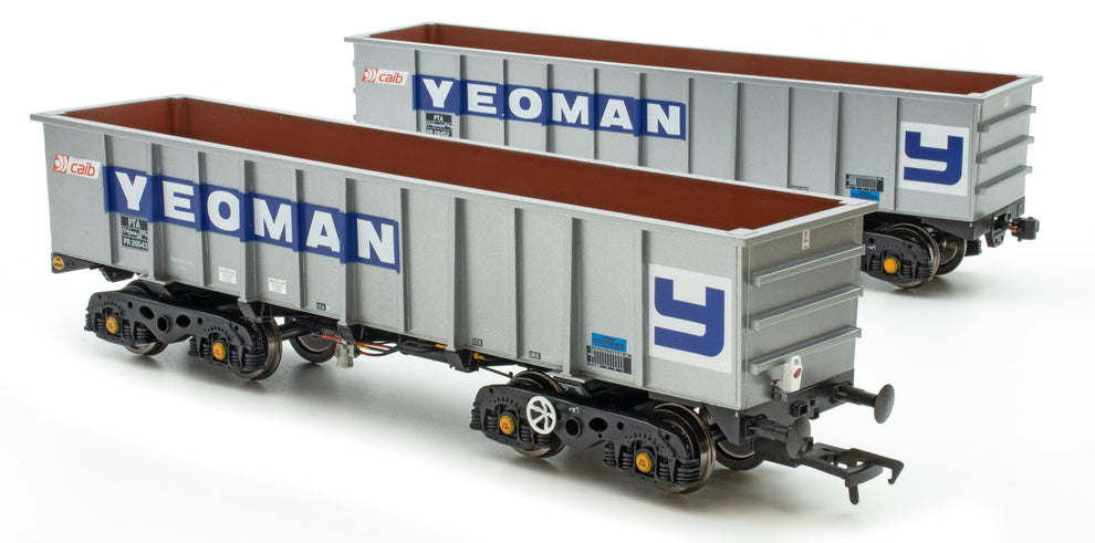 Accurascale ACC2962 Set of 5 PTA - Foster Yeoman Silver – Rails