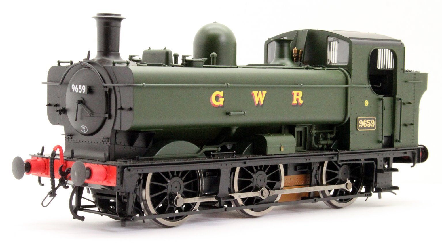 Dapol 7S-007-015US Class 57xx Pannier 'GWR' Green – Rails