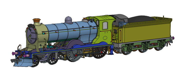 Sonic Models S4103-01 Class D34 ‘Glen’ 4-4-0 221 “Glen Orchy” – Rails