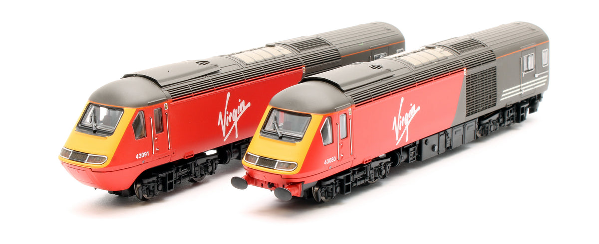 Dapol 2D-019-205 Class 43 HST Virgin Twin Pack 43080 (Buffers) & 43091 ...