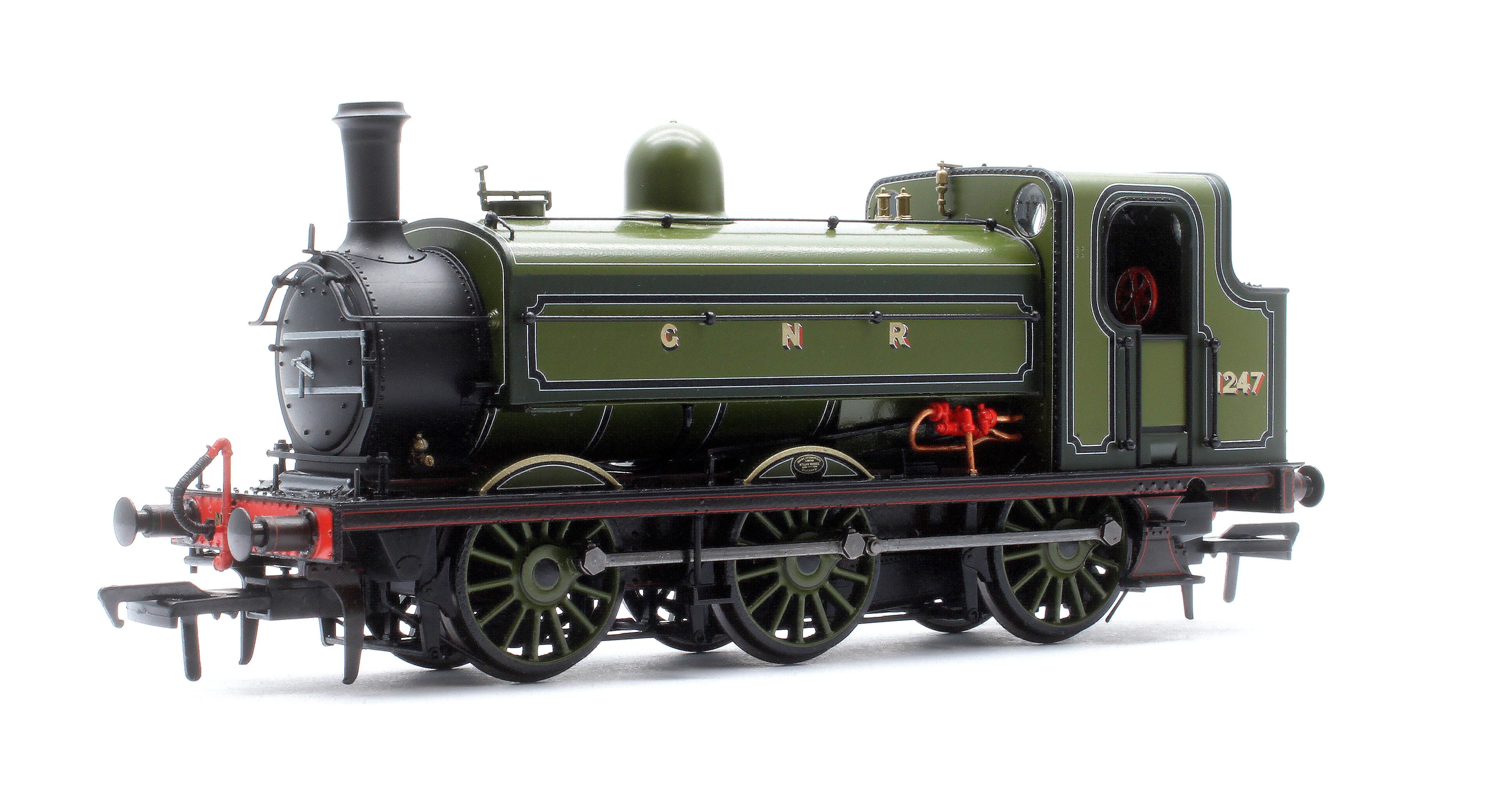 Rapido Trains UK 958512 GNR J13 No.1247 GNR Green 1960s – Rails
