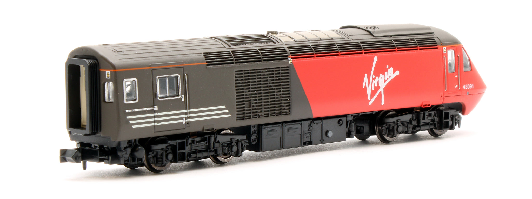 Dapol 2D-019-205 Class 43 HST Virgin Twin Pack 43080 (Buffers) & 43091 ...