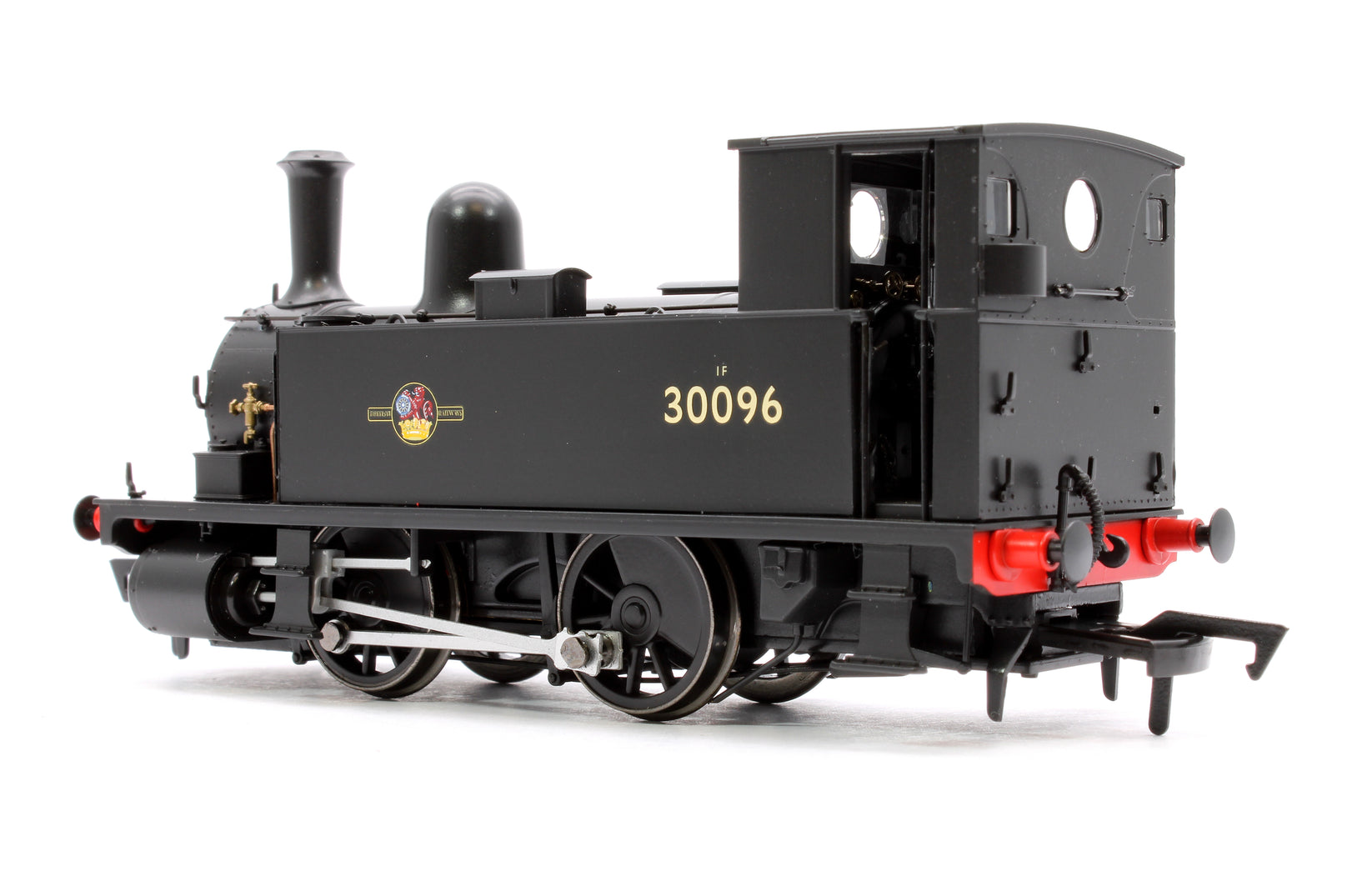 Dapol 4S-018-005 LSWR Class B4 0-4-0T BR Late Crest 30096 - – Rails
