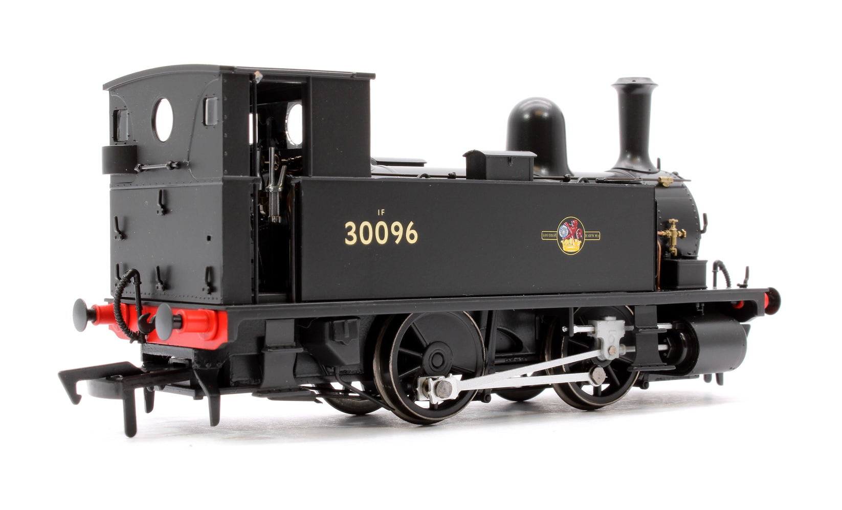 Dapol 4S-018-005 LSWR Class B4 0-4-0T BR Late Crest 30096 - – Rails
