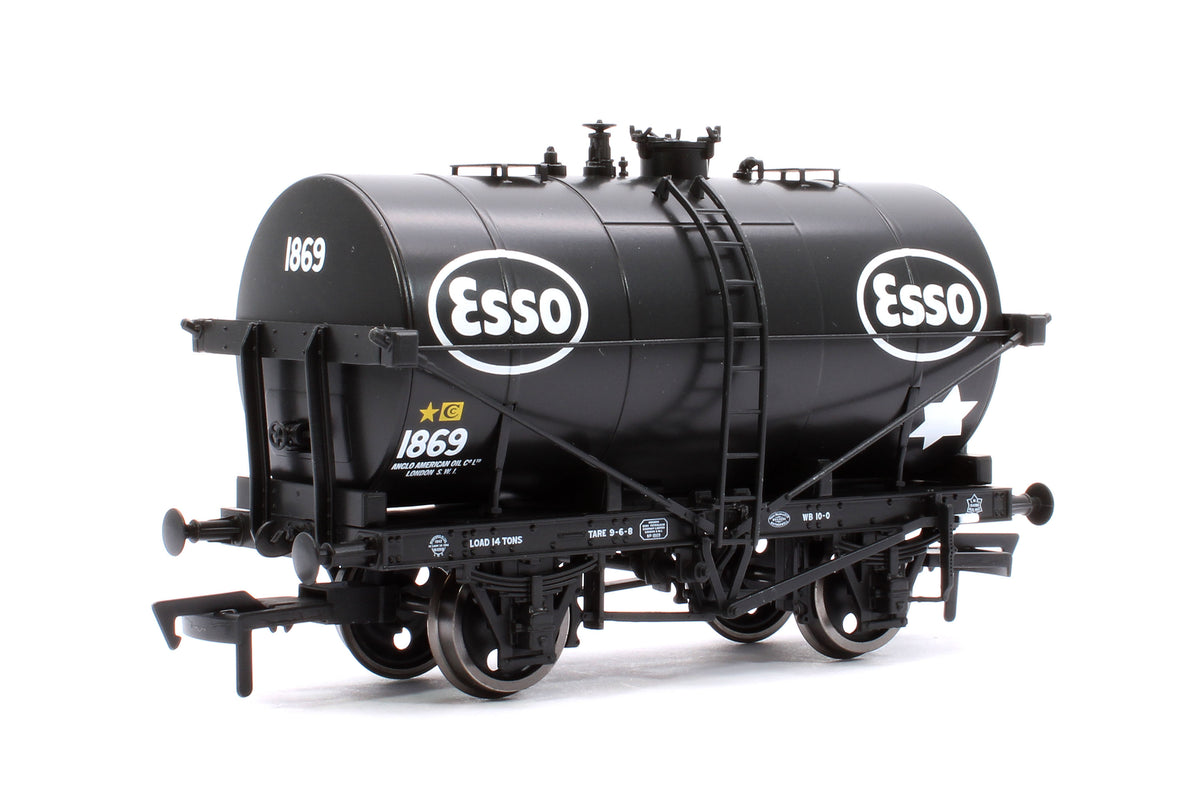 Dapol 4F-059-002 14T Tank Wagon Class B Esso Black 1869 – Rails of ...