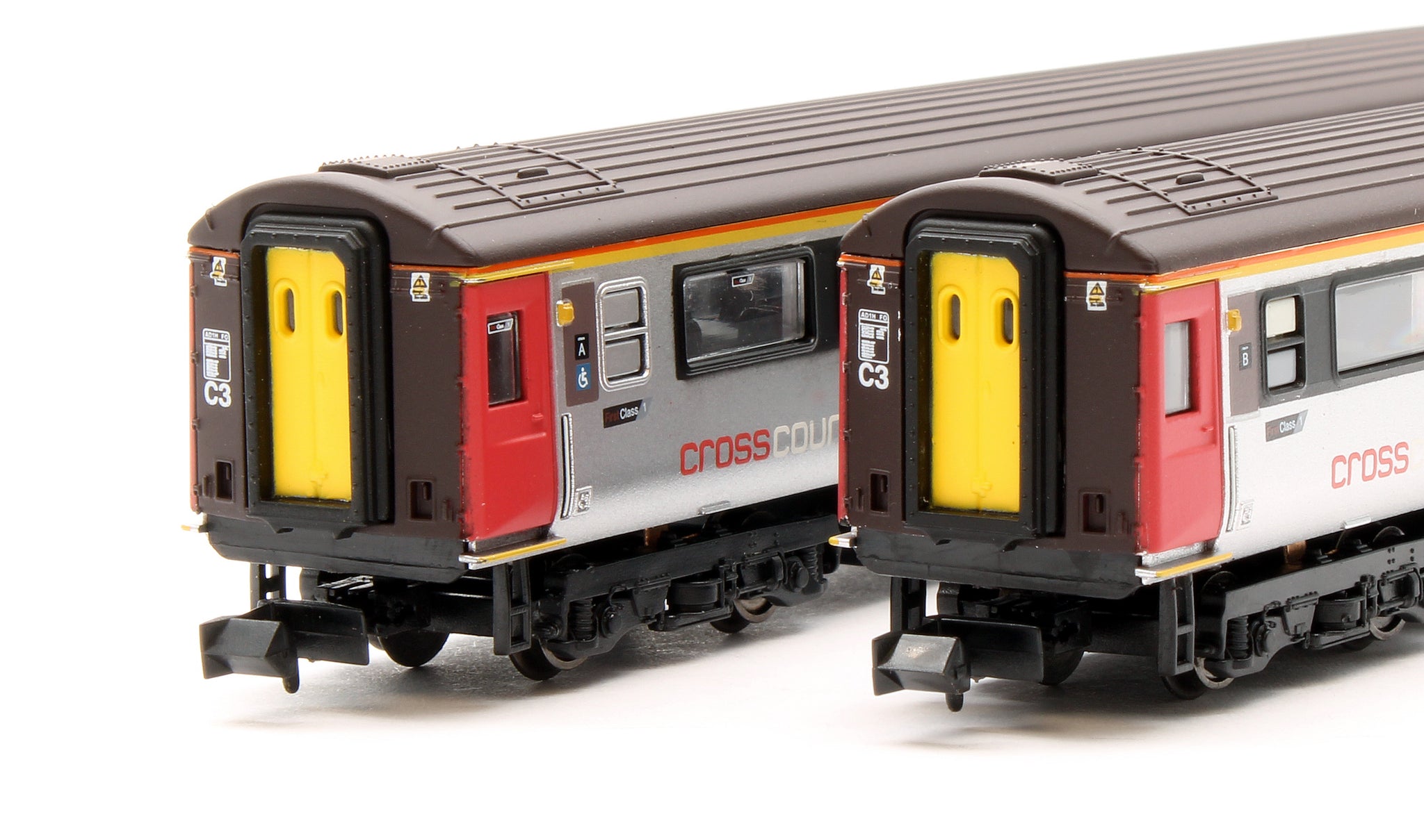 Dapol 2D-019-016 Class 43 HST Cross Country (43285 & 43321) 4 Car HST ...