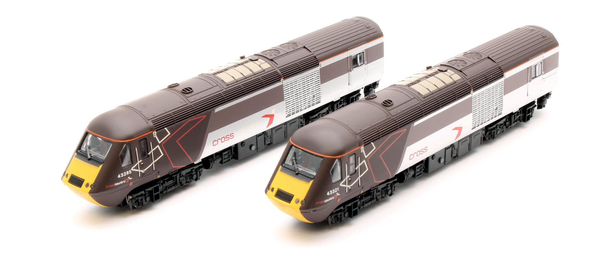 Dapol 2D-019-016 Class 43 HST Cross Country (43285 & 43321) 4 Car HST ...