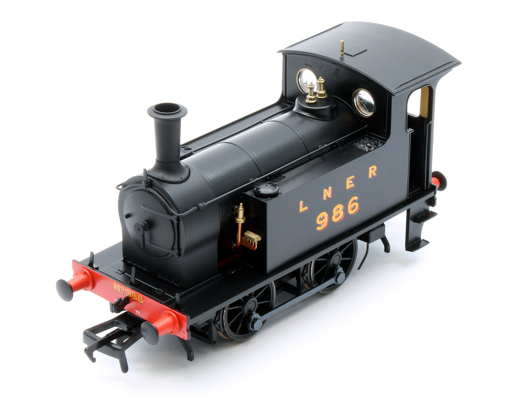 Rapido Trains UK 932506 LNER Y7 - No.986 LNER Livery Steam – Rails