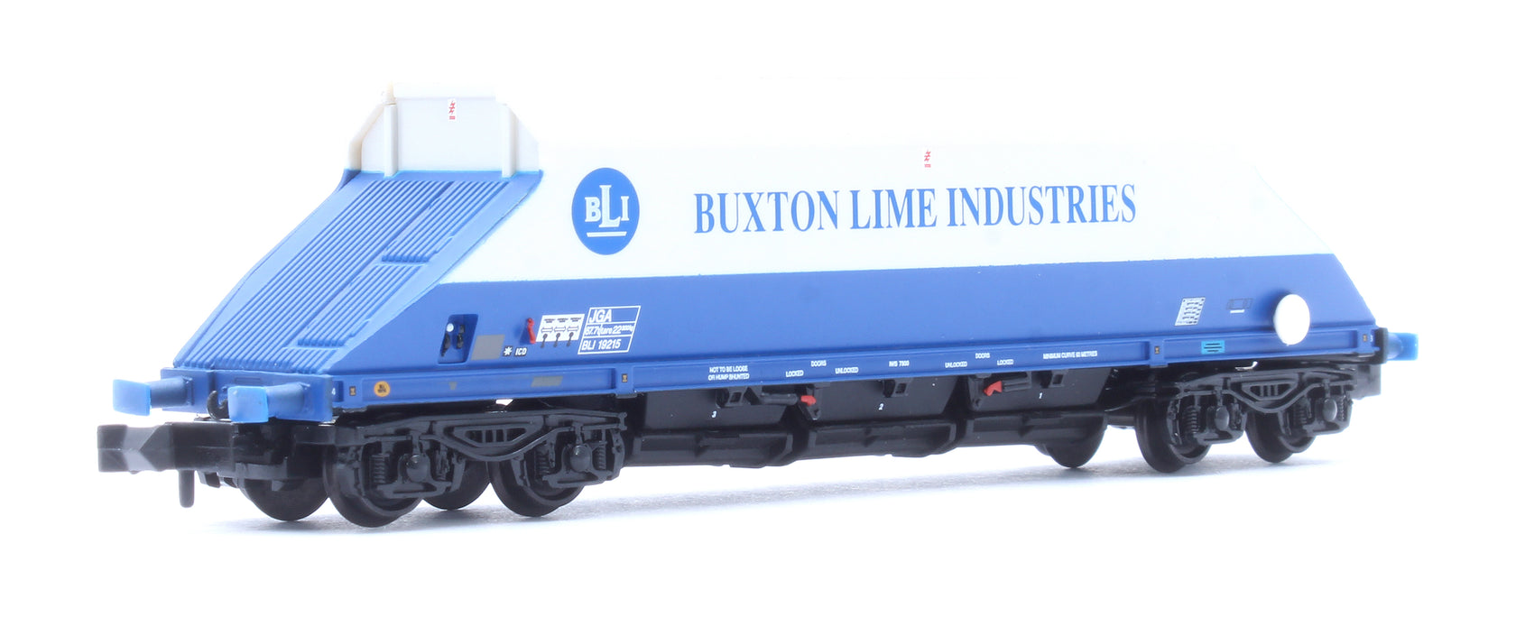Graham Farish 377-101D JGA Bogie Hopper 'Buxton Lime – Rails