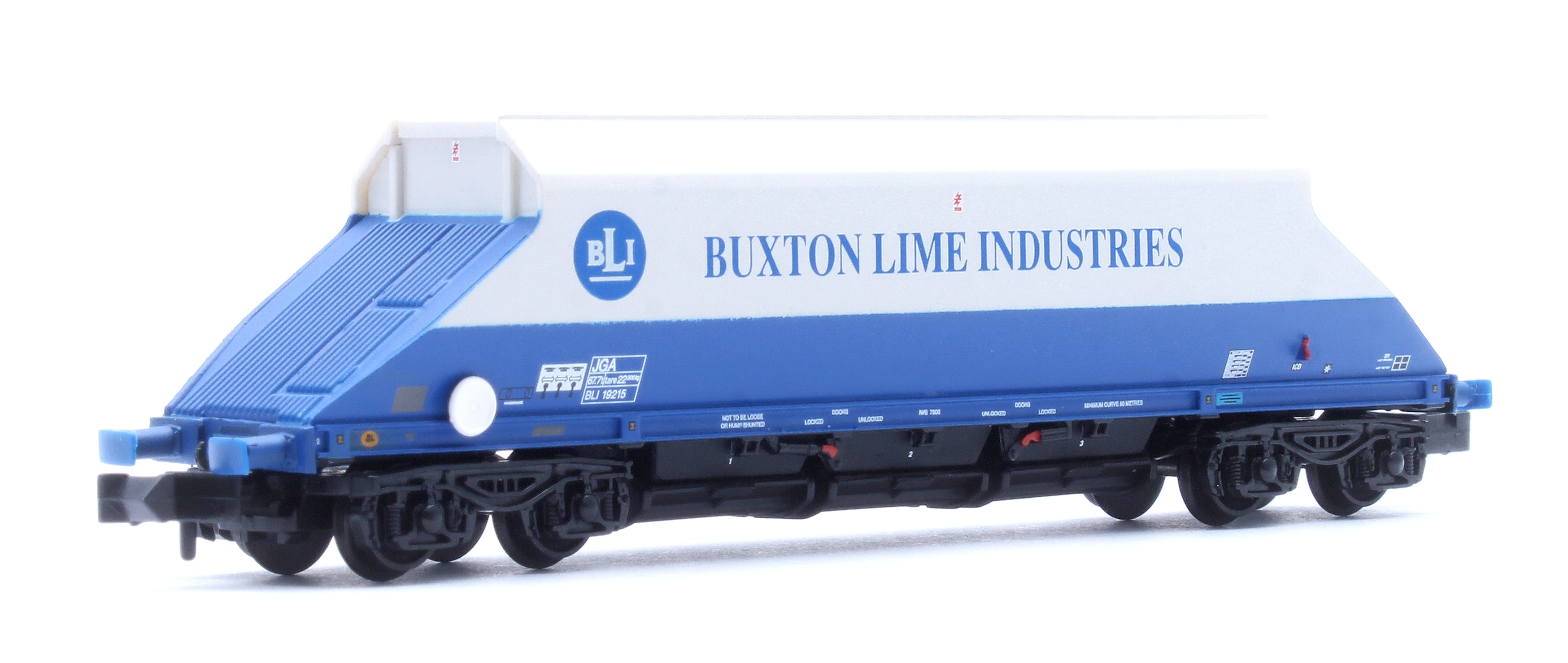 Graham Farish 377-101D JGA Bogie Hopper 'Buxton Lime – Rails
