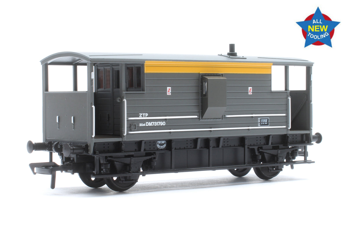 Bachmann 38-979 LMS 20T Brake Van BR Engineers Grey & – Rails