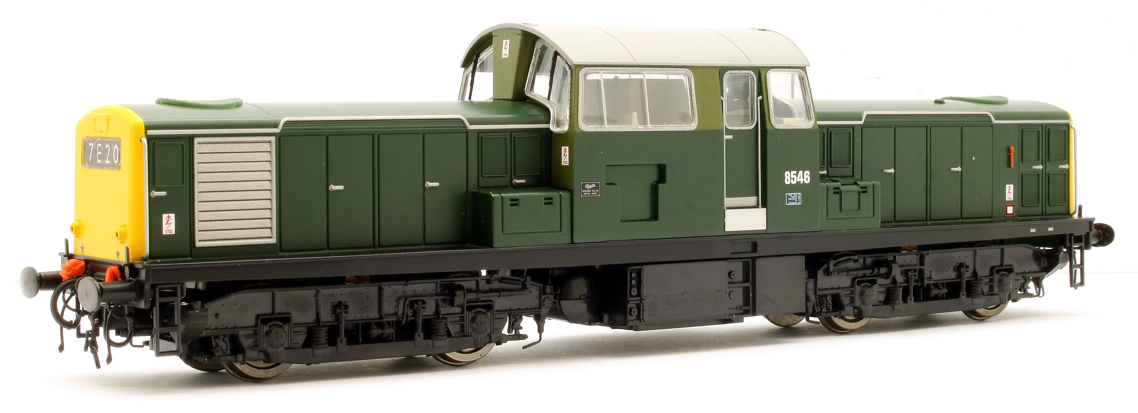 Heljan 1722 Class 17 Clayton 8546 BR Green (Full Yellow Ends) – Rails