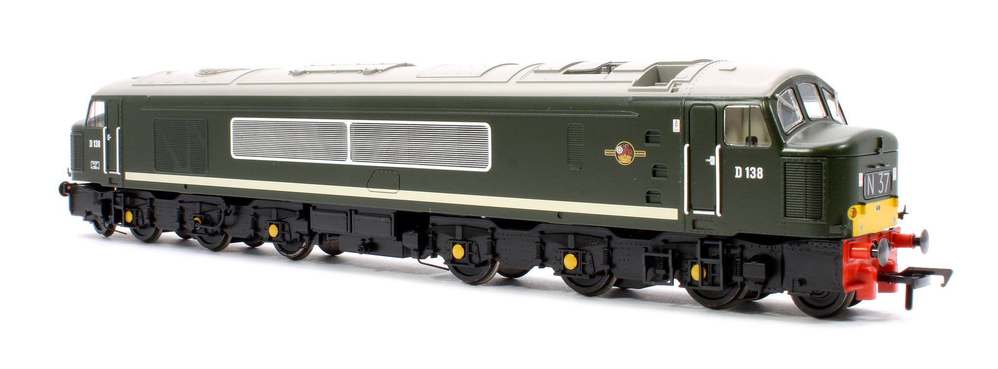 Bachmann 32-702A Class 46 Centre Headcode D138 BR Green (Small Yellow ...