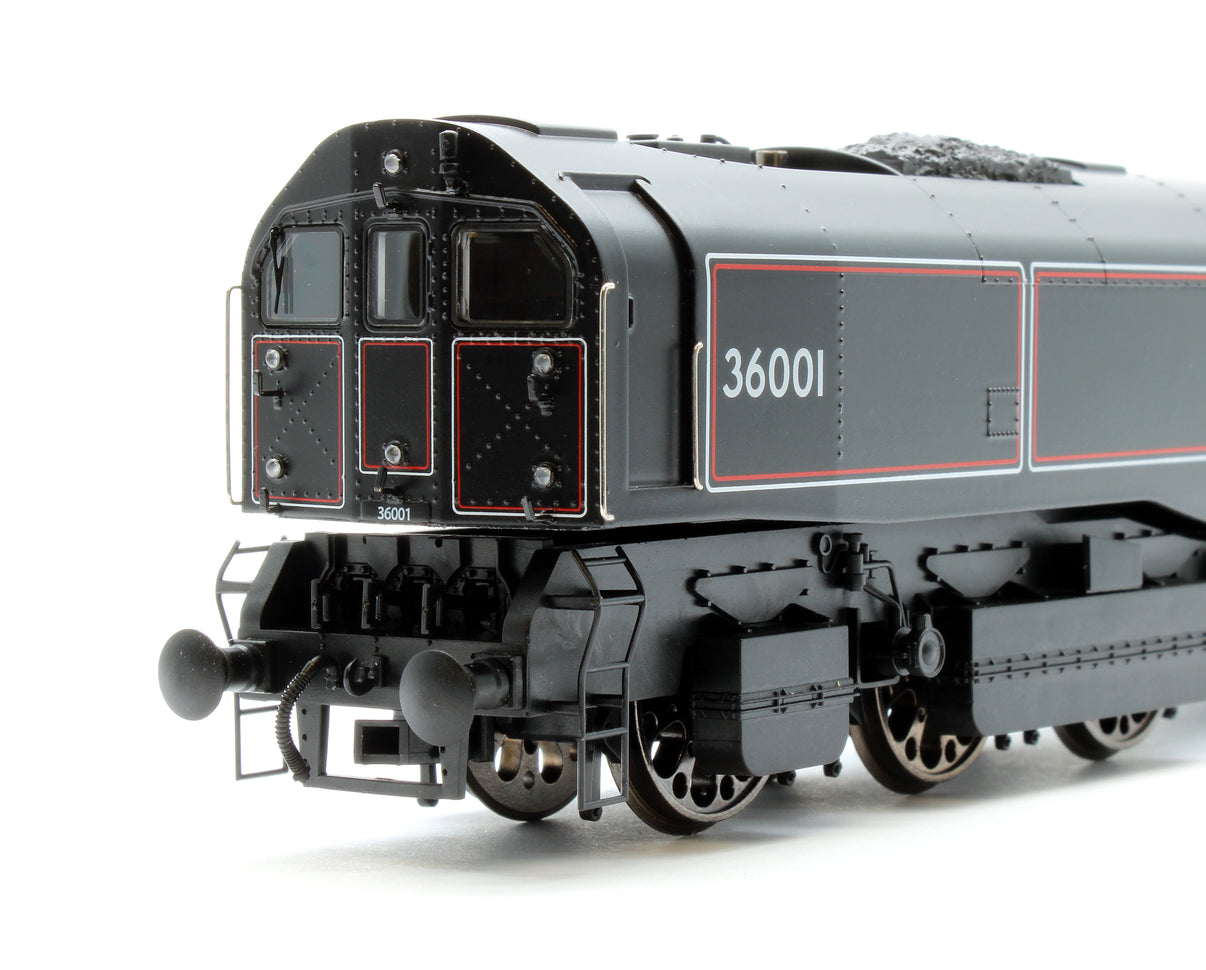 KR Models LEAD-OO-S-BLACK SR Bulleid "The Leader" – Rails