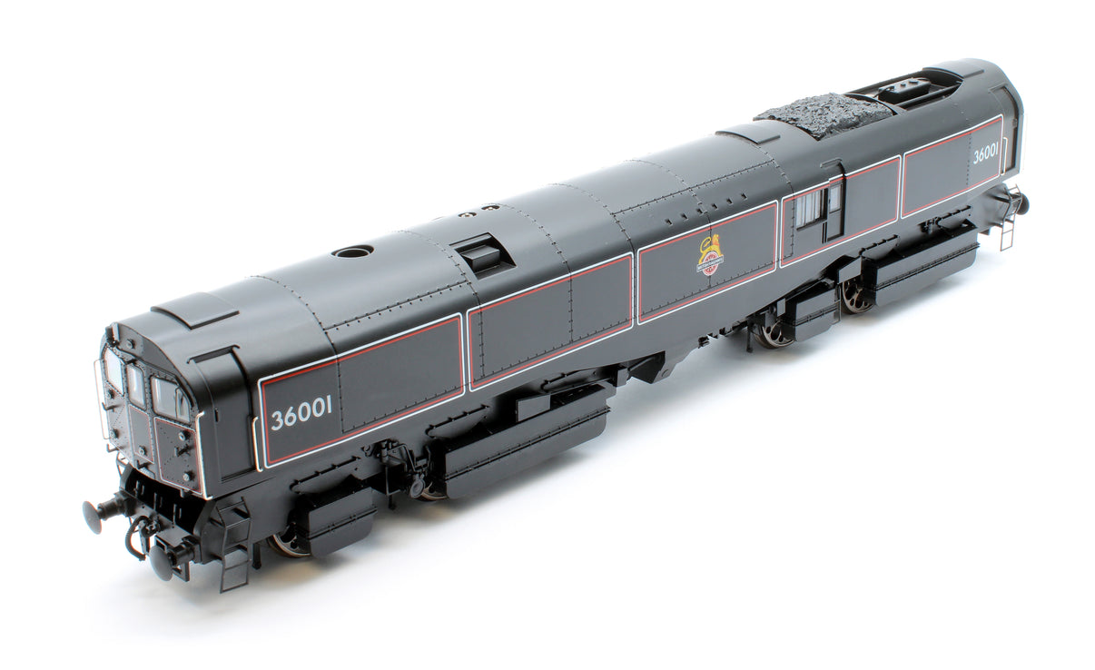 KR Models LEAD-OO-S-BLACK SR Bulleid "The Leader" – Rails