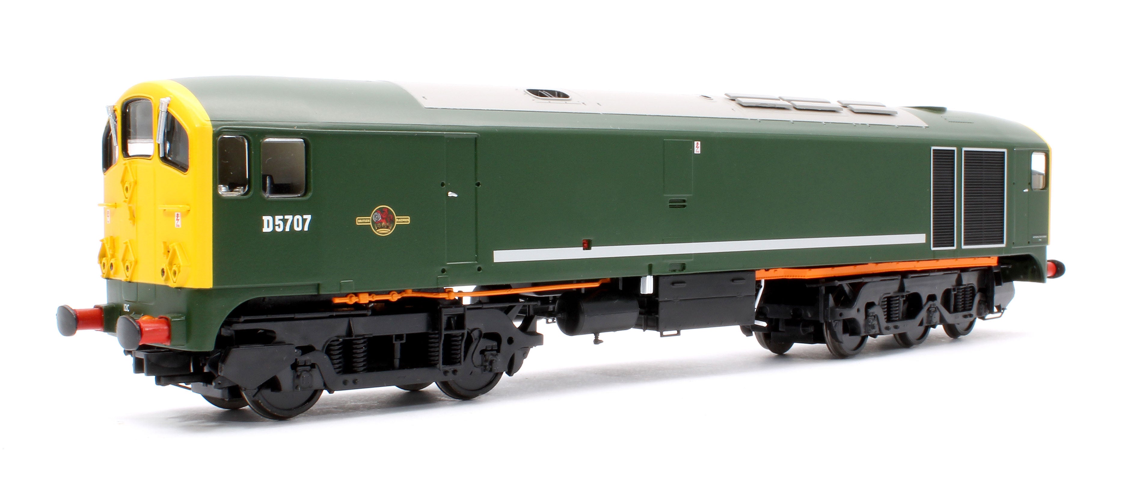 Heljan 28023 Class 28 Co-Bo BR Green Full Yellow Ends D5707 – Rails