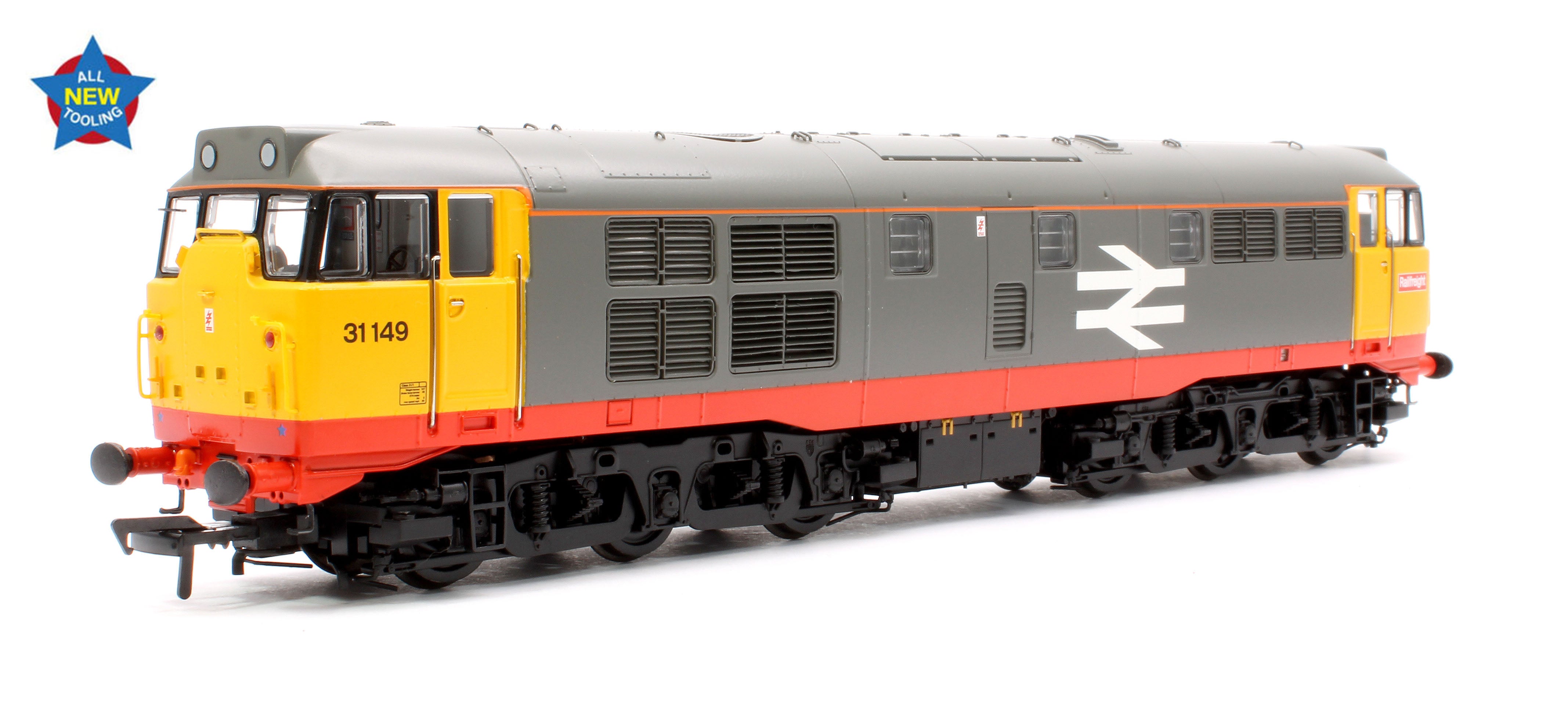 Bachmann 35-821A Class 31/1 Refurbished 31149 BR Railfreight – Rails