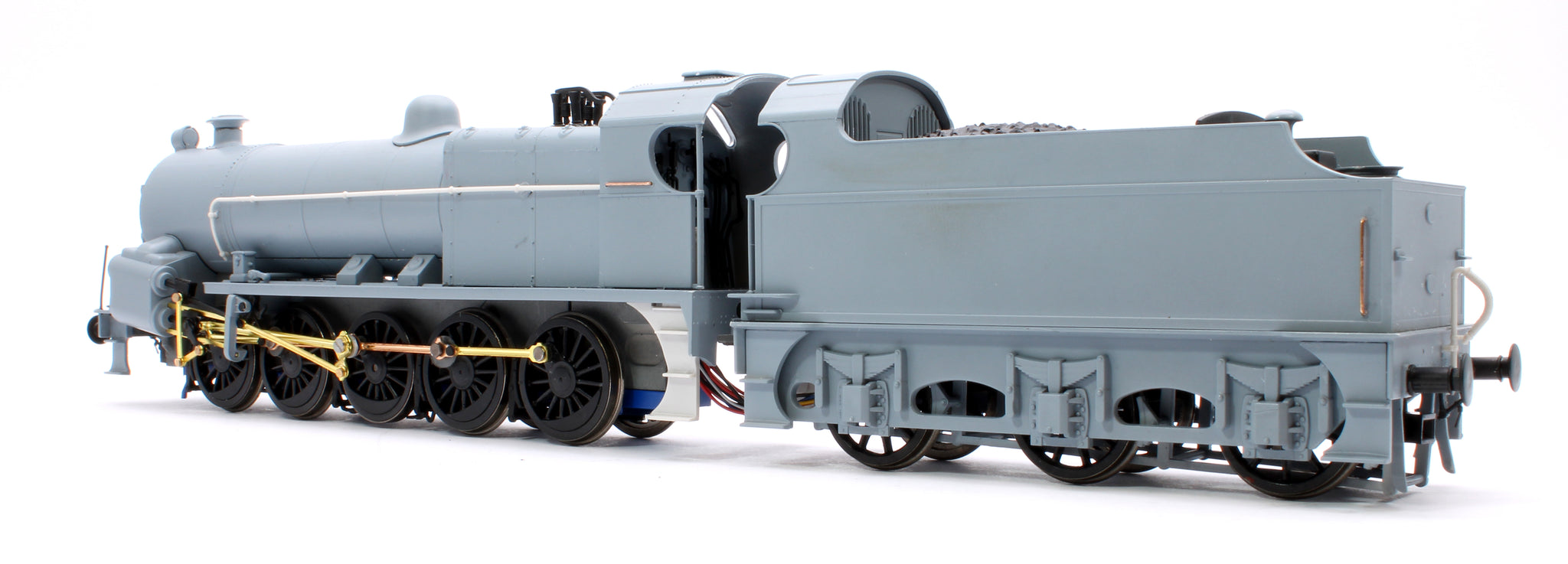 KR Models KRM-BIG-OO-BR-R MR 0-10-0 Lickey Banker ‘Big Bertha’ BR Black ...