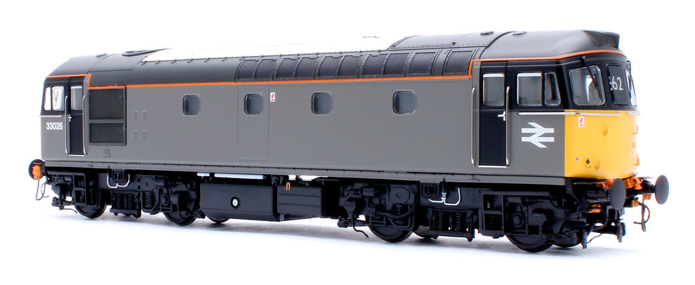 Heljan 3424 Class 33/0 BR General Grey No.33026 Diesel – Rails