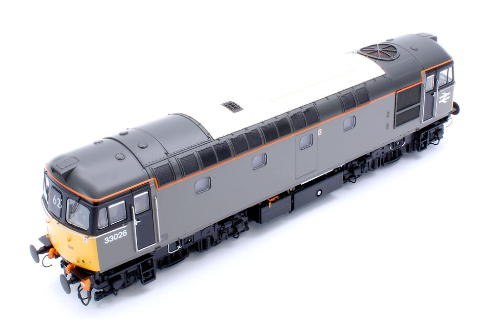 Heljan 3424 Class 33/0 BR General Grey No.33026 Diesel – Rails