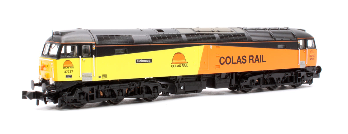 Graham Farish 372-261SF Class 47/7 47727 'Rebecca' Colas Rail Diesel ...
