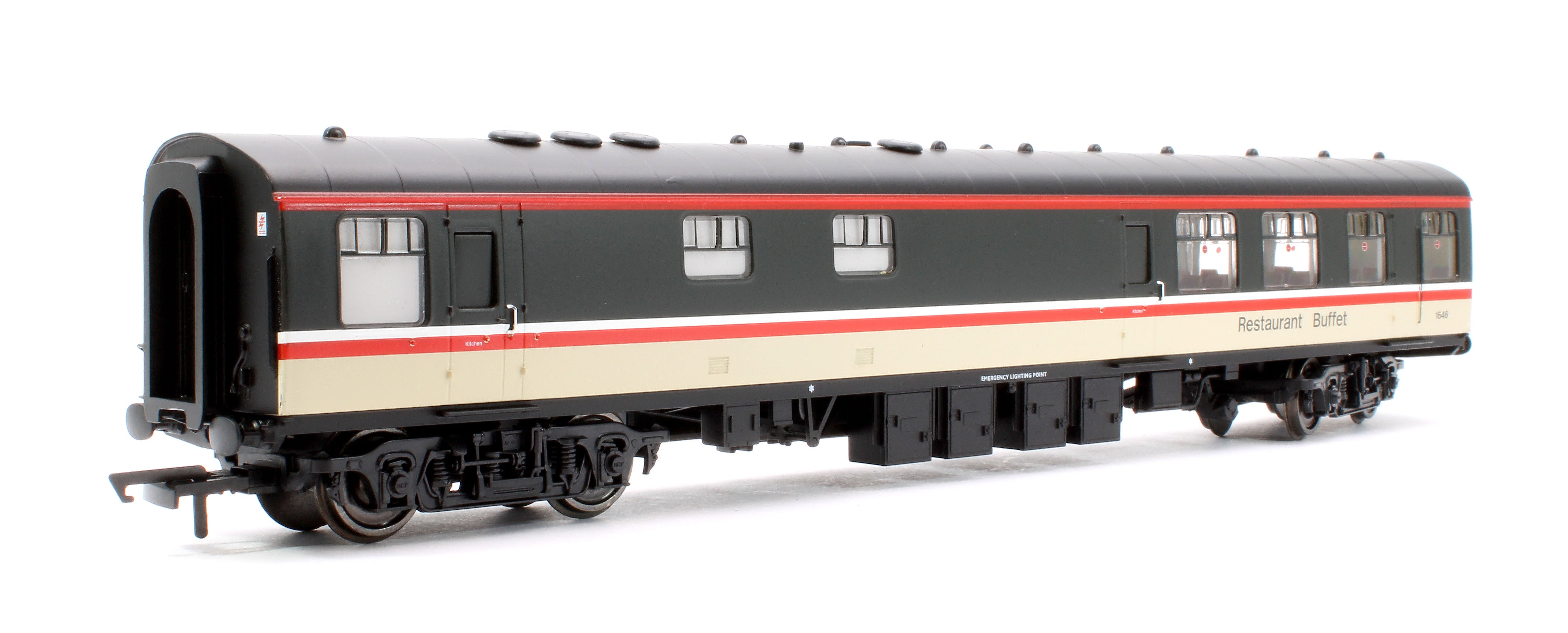 Hornby R40218 Mk1 RBR BR InterCity 1646 – Rails