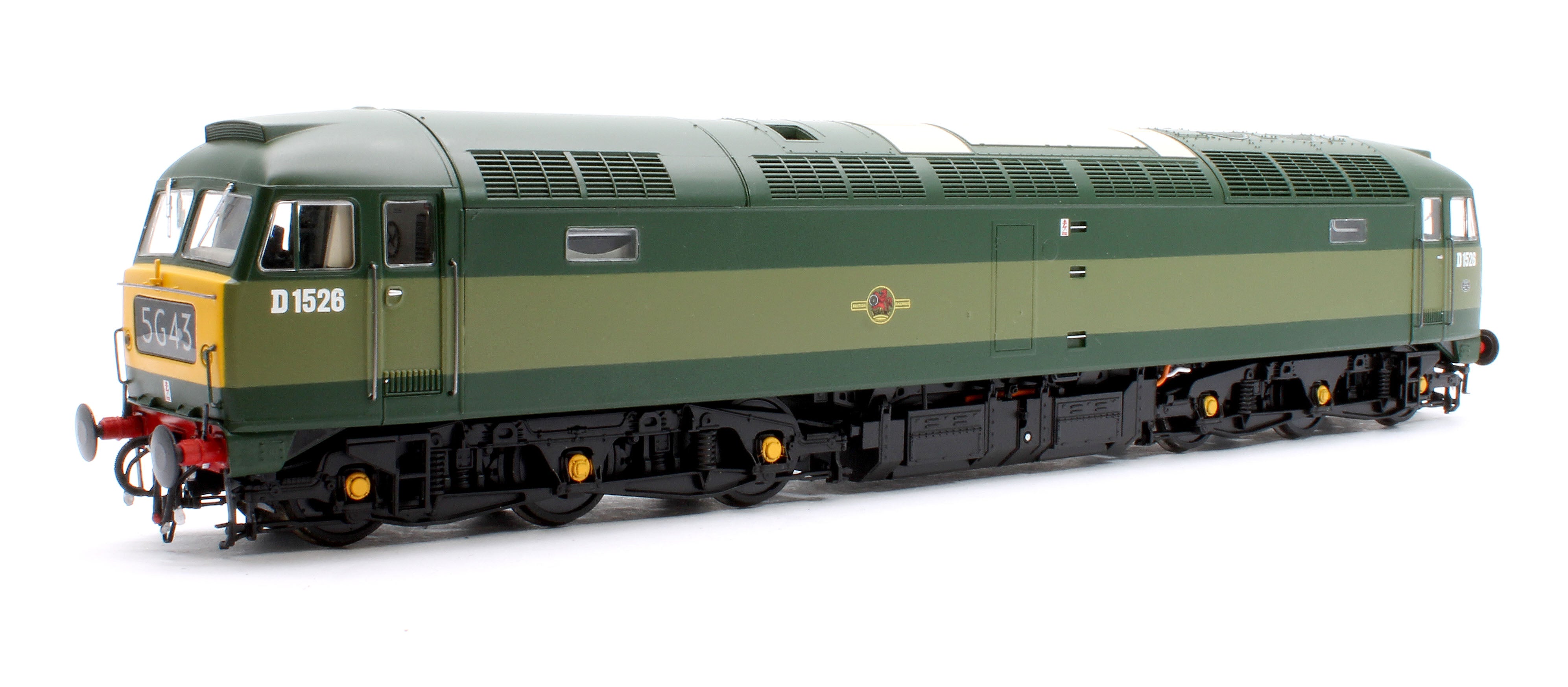 Heljan 47103 Class 47 D1526 BR two-tone green (small yellow – Rails