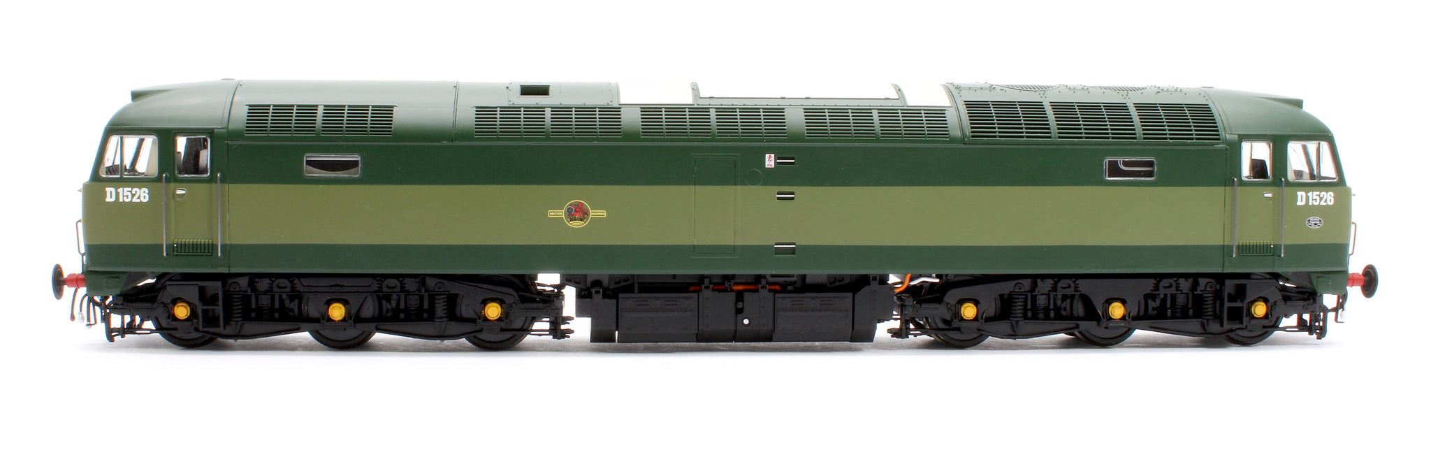 Heljan 47103 Class 47 D1526 BR two-tone green (small yellow panel ...