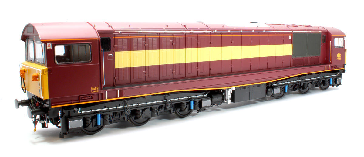 Heljan 5854 Class 58 EWS Red/Gold Diesel Locomotive – Rails
