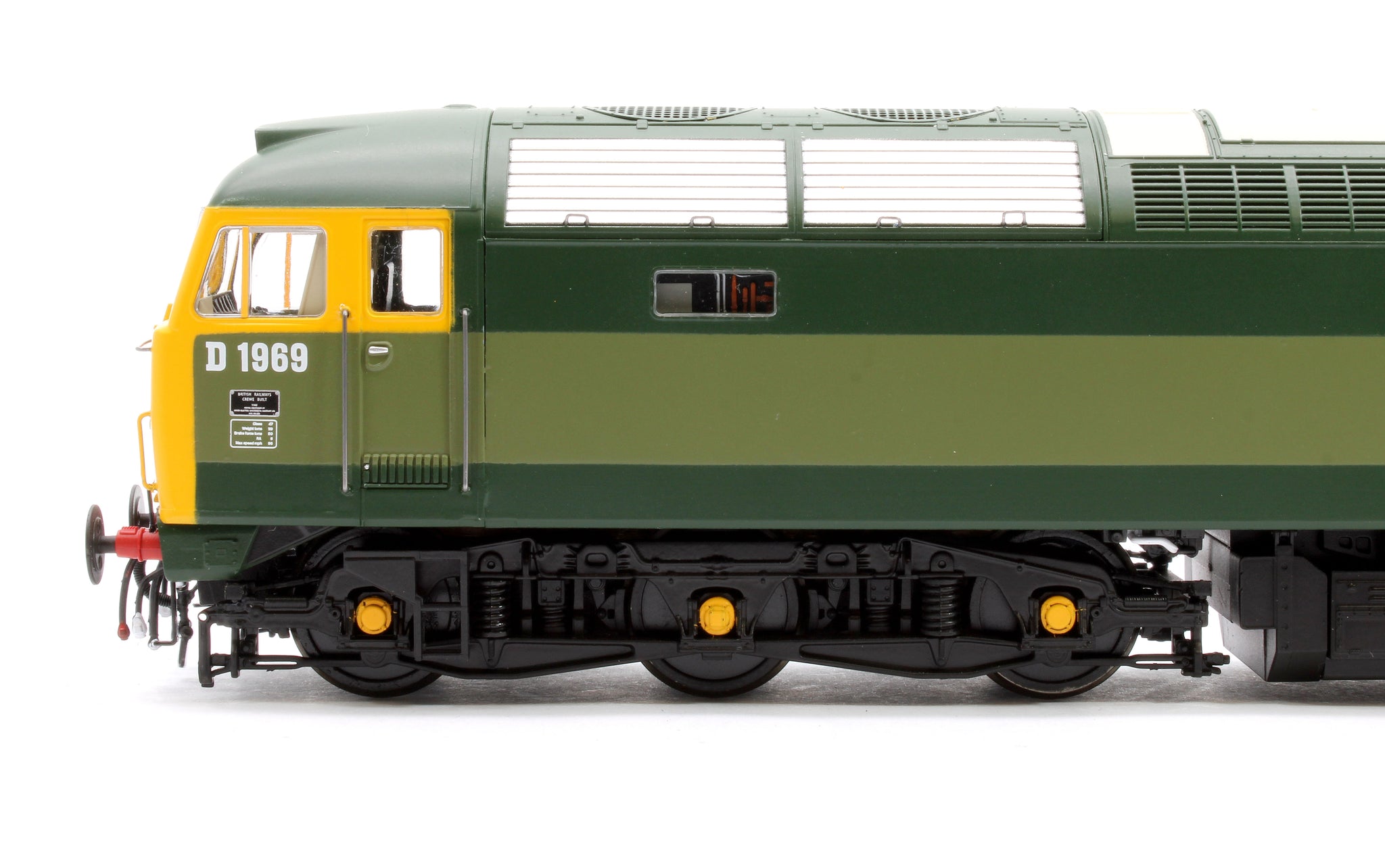 Heljan 4711 Class 47 D1969 BR two-tone green (full yellow end) Diesel ...