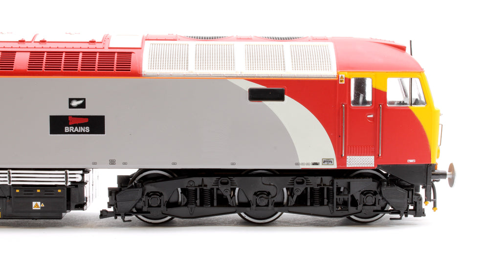 Heljan 5707 Class 57 Virgin Silver/Red 57309 Brains Diesel – Rails