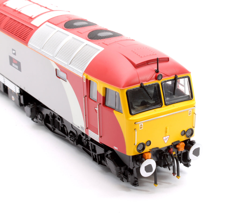 Heljan 5707 Class 57 Virgin Silver/Red 57309 Brains Diesel – Rails