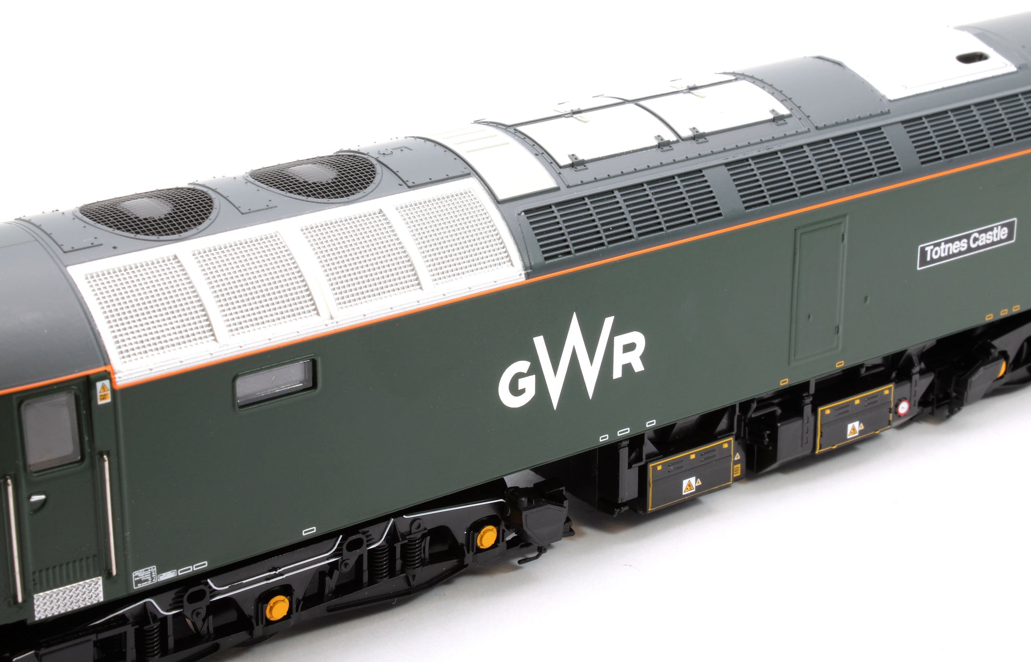Heljan 5710 Class 57 GWR Green 57605 Totnes Castle Diesel Locomotive ...