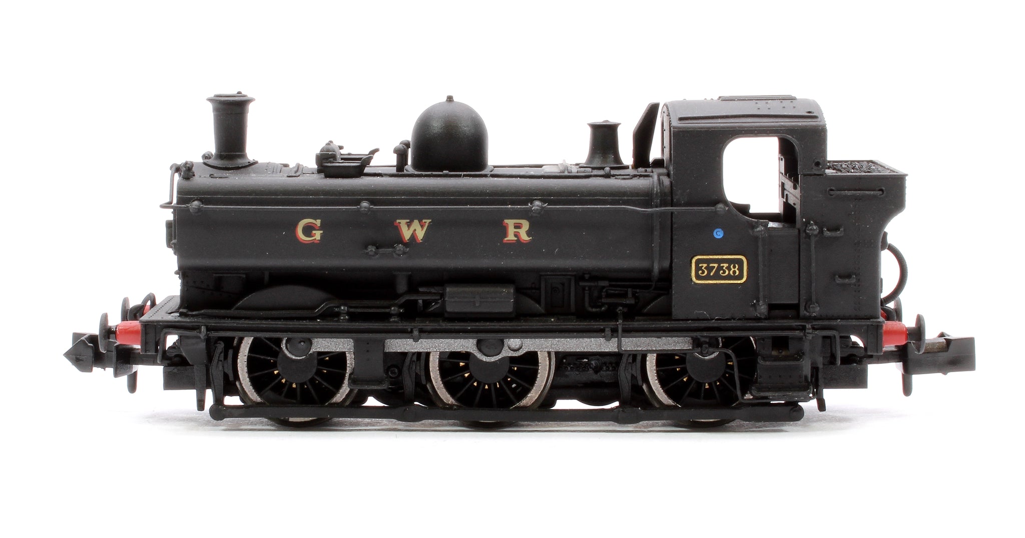 Dapol 2S-007-032 GWR 57xx 0-6-0 Pannier 3738 GWR Black Lettered GWR ...