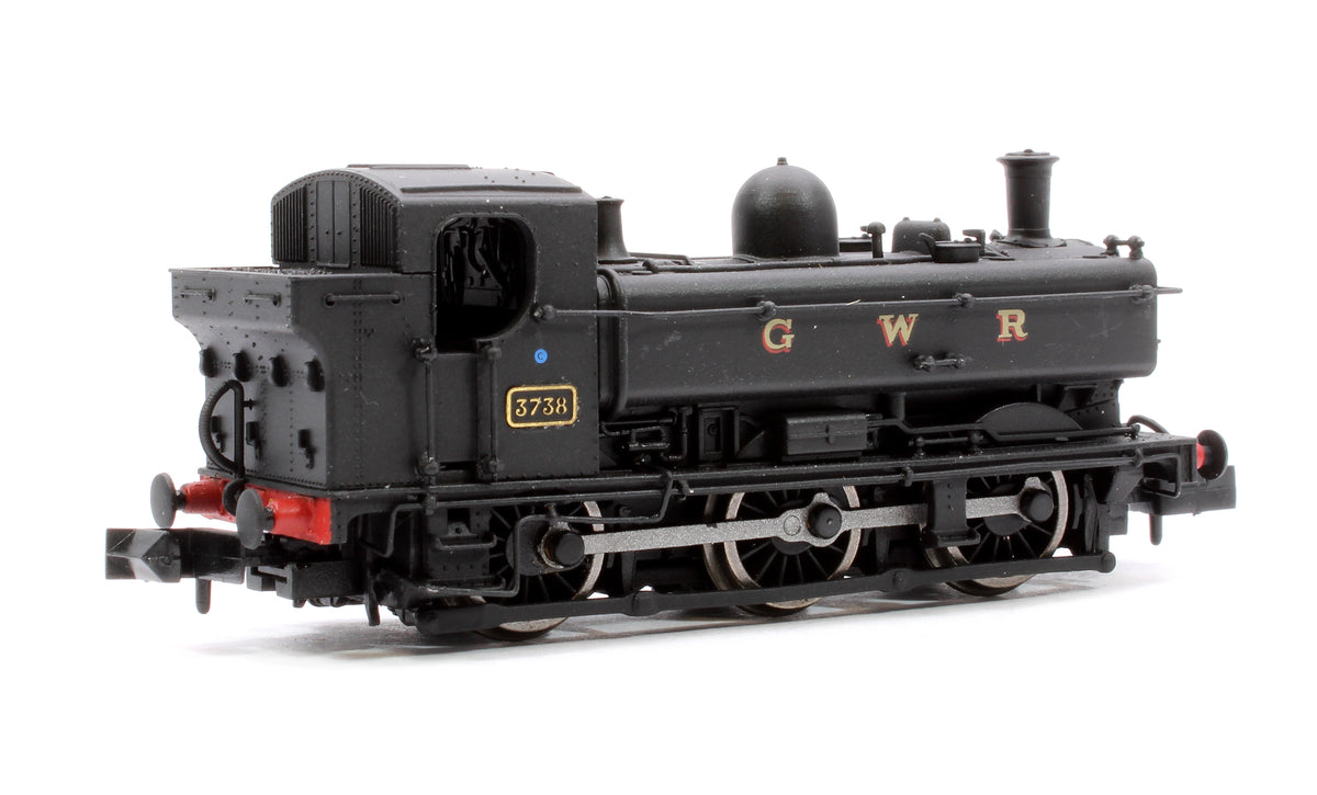 Dapol 2S-007-032D GWR 57xx 0-6-0 Pannier 3738 GWR Black Lettered GWR ...