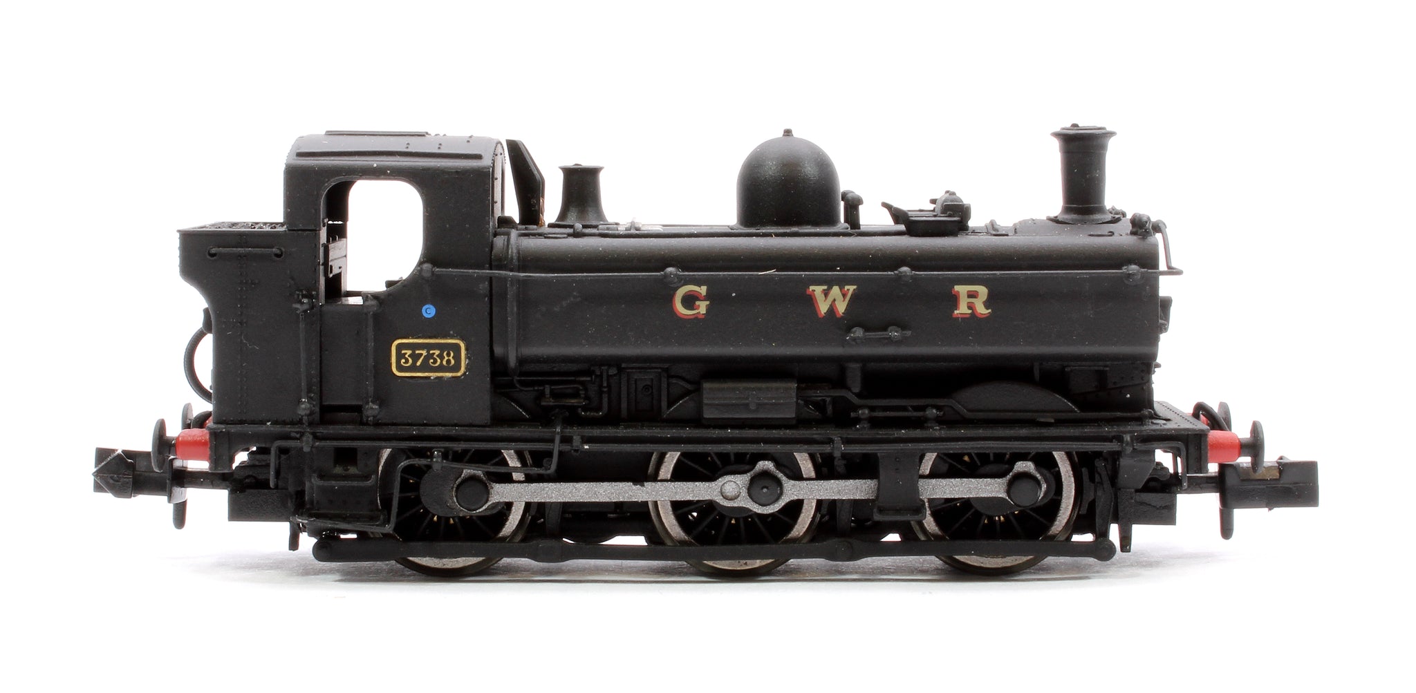 Dapol 2S-007-032 GWR 57xx 0-6-0 Pannier 3738 GWR Black Lettered GWR ...