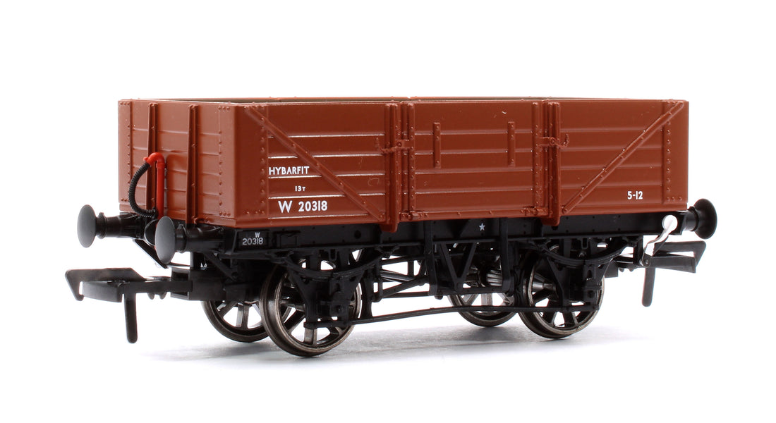Rapido Trains UK 943022 GWR Dia. O15 No. W20318, BR Bauxite – Rails
