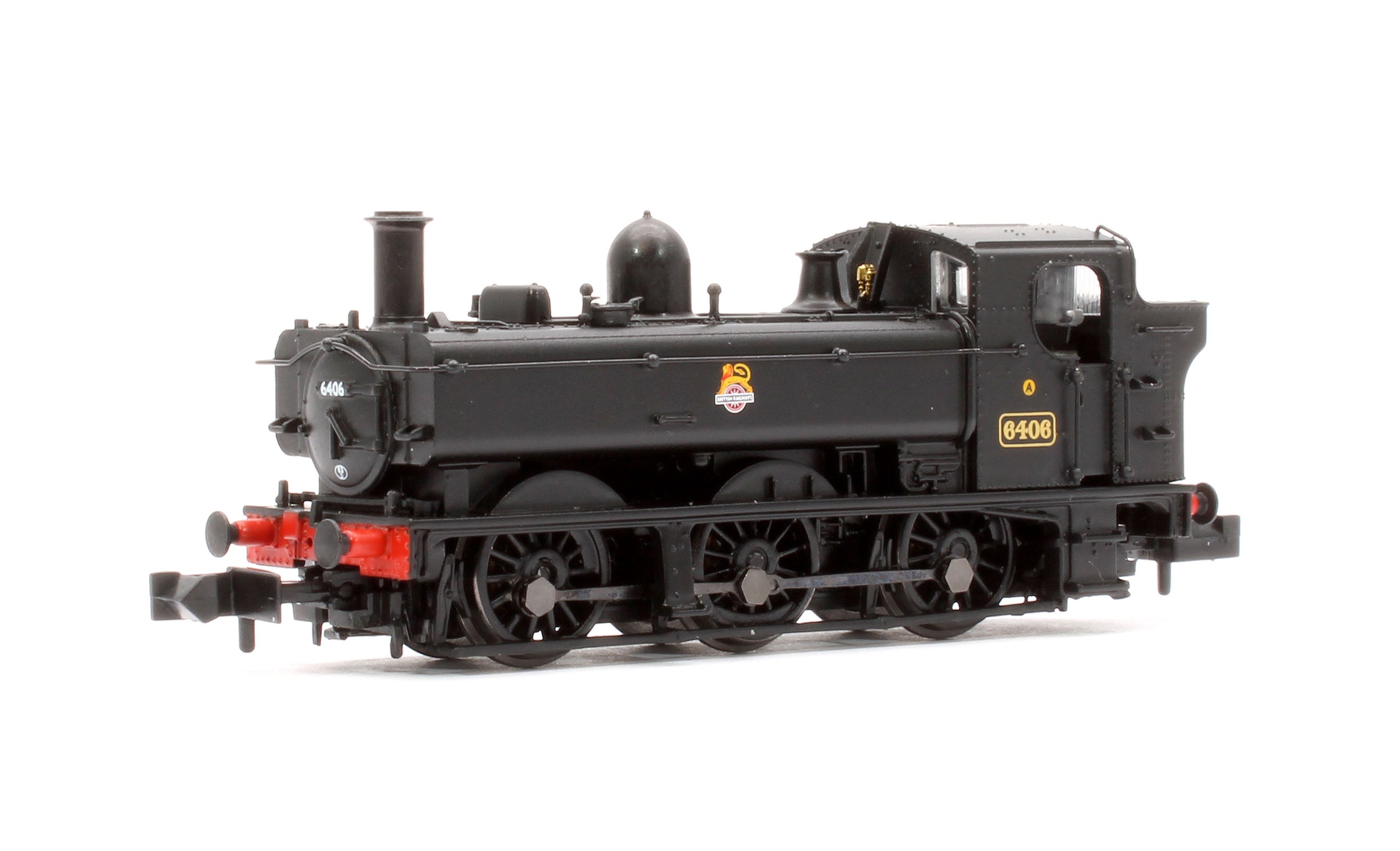 Graham Farish 371-986B GWR 64XX Pannier Tank 6406 BR Black – Rails