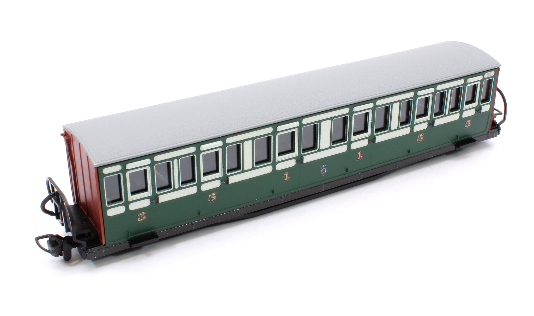Peco GR-621B Ffestiniog Railway Long 'Bowsider' Bogie Coach, Early ...
