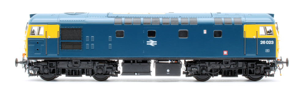 Heljan 2643 Class 26 BR Blue 26023 (tablet catcher recess) – Rails